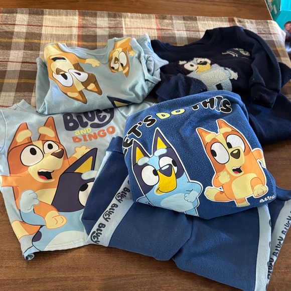 Bluey | Matching Sets | Bluey Kids Matching Set Blue And Navy | Poshmark